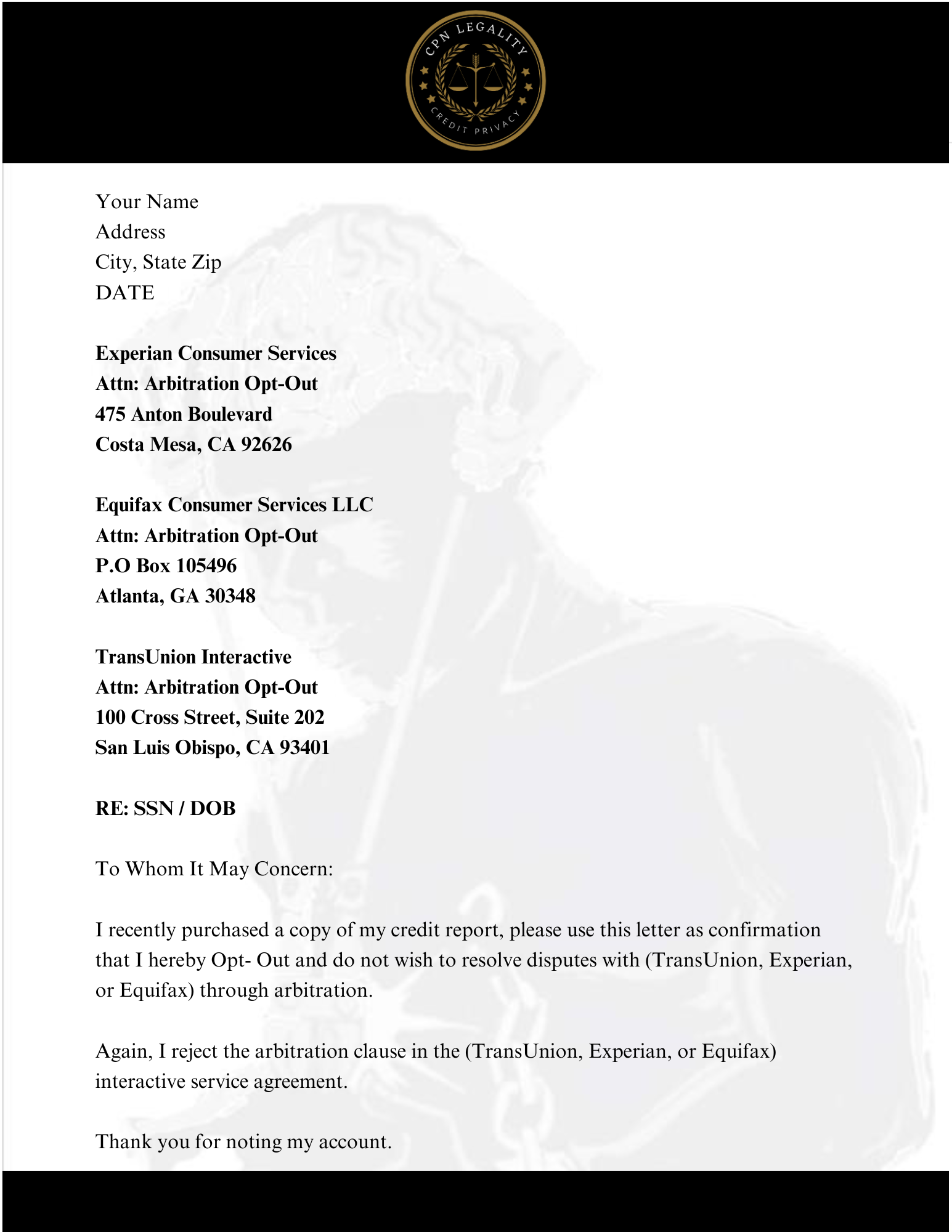 Shop page - cpnlegality